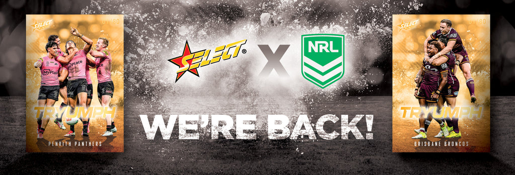 We're Back! Select x NRL – Select Cards