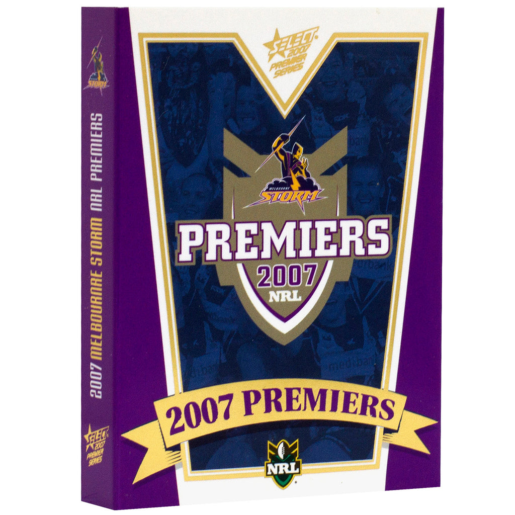 NRL Melbourne Storm Premiers Limited Edition Card Set (2007) – Select Cards