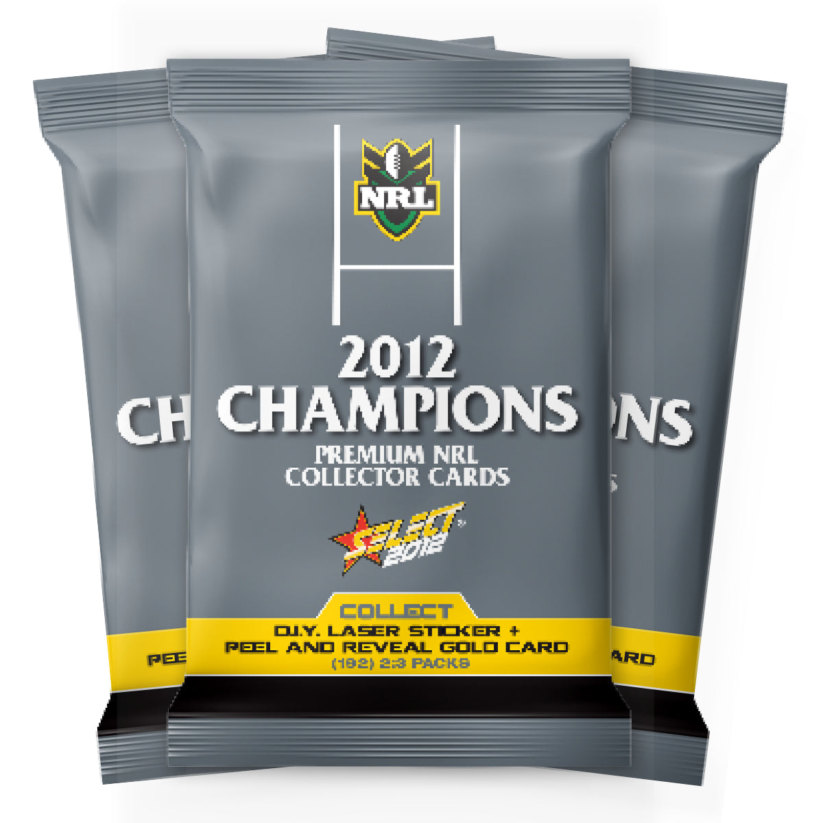 2012 NRL Champions Collector Cards Sealed Box (36 Packs) – Select Cards