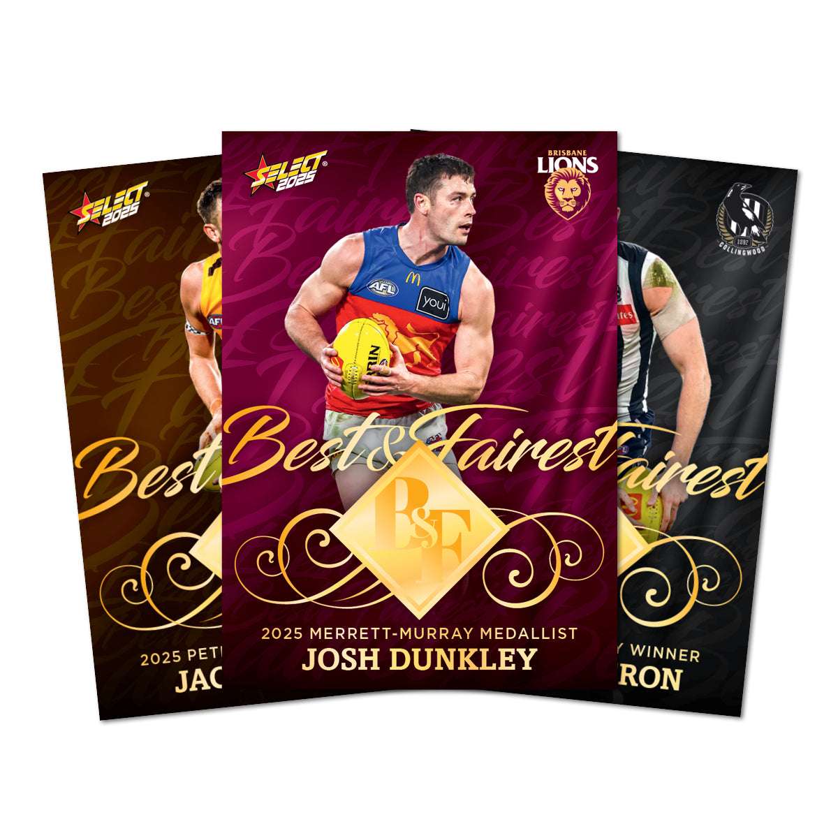 2025 AFL Club Best & Fairest Limited Edition Cards – Select Cards