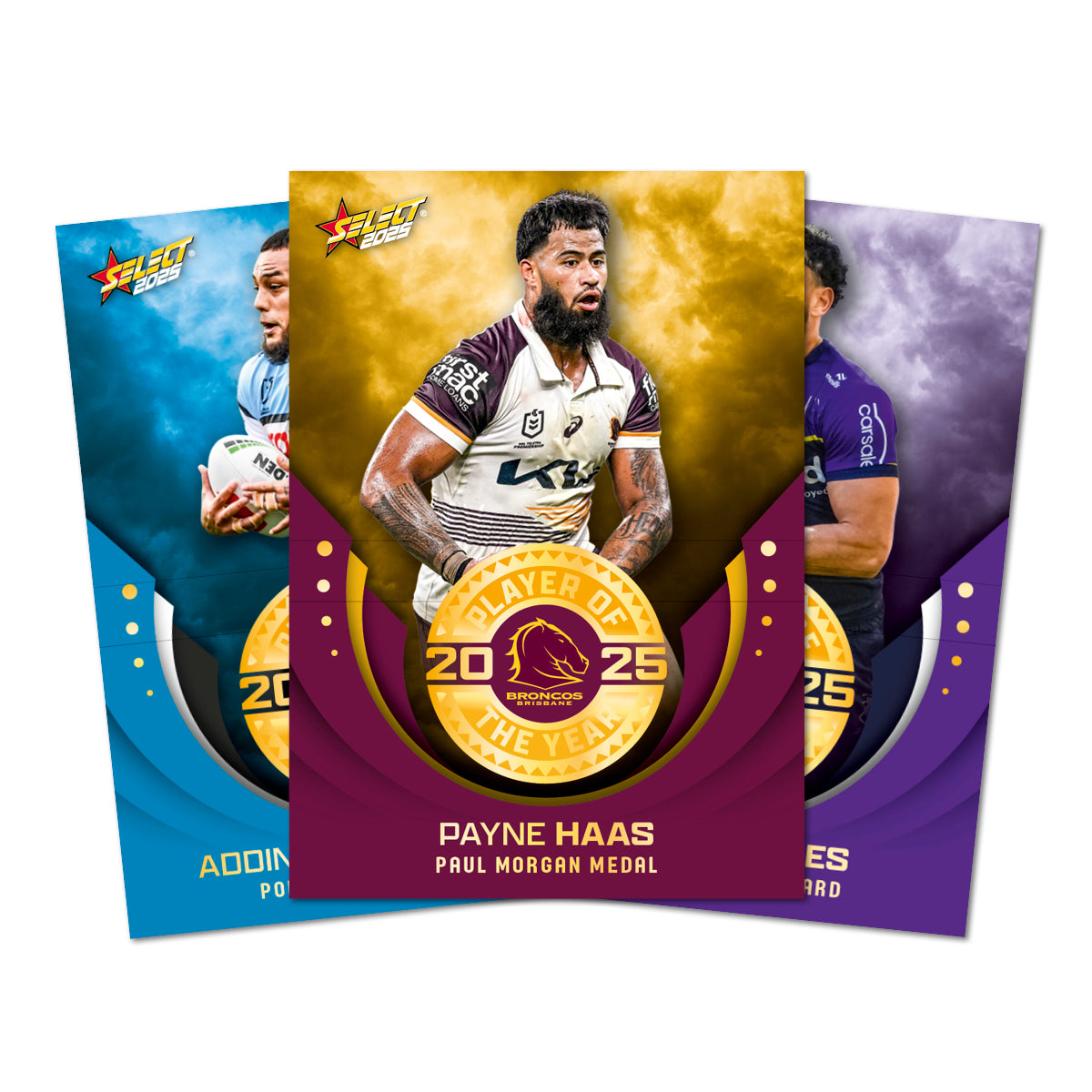 2025 NRL Club Player of the Year Limited Edition Cards – Select Cards