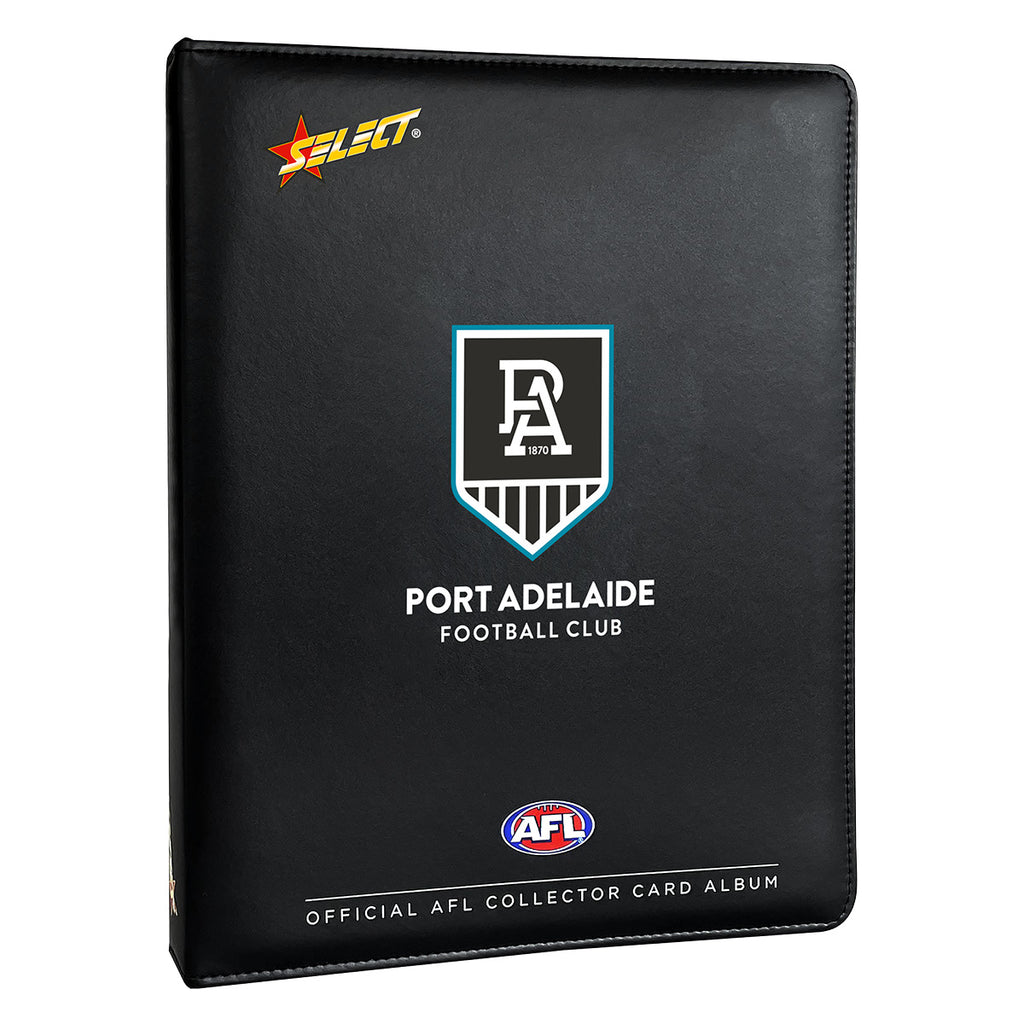 Official AFL Port Adelaide Collector Card Album – Select Cards