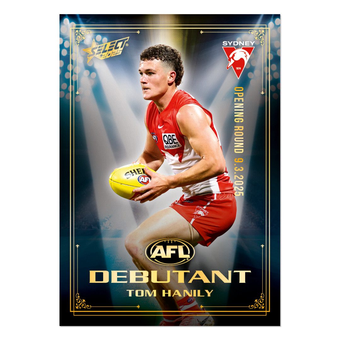 Official AFL 2025 Debutant Collector Cards – Select Cards