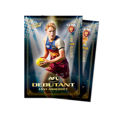 Official AFL 2025 Debutant Collector Cards – Select Cards