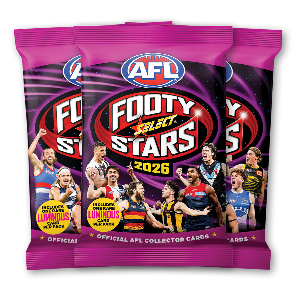 2026 AFL Footy Stars Cards Sealed Box (36 Packs) – Select Cards