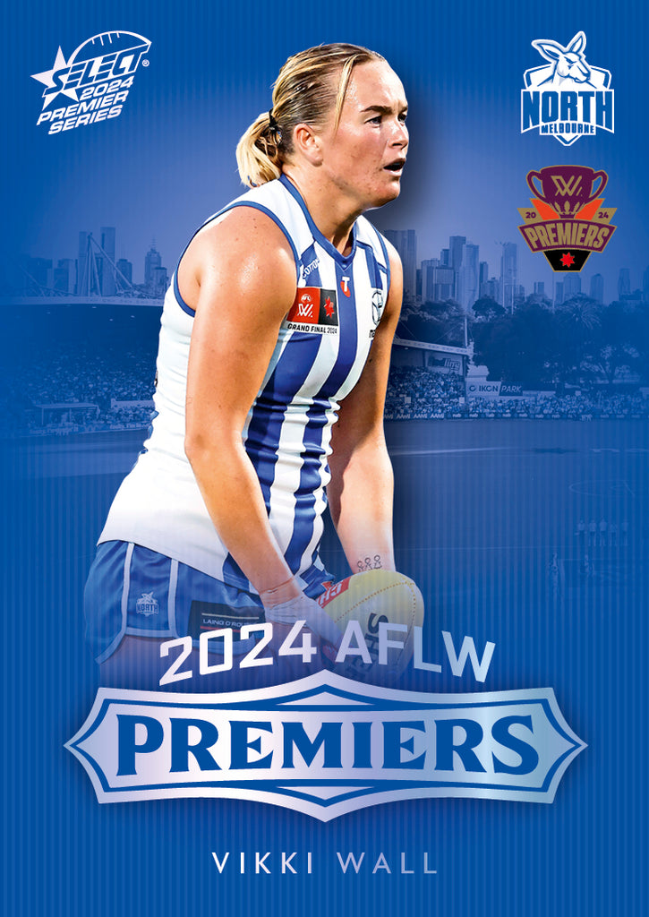 2024 AFLW North Melbourne Platinum Premiers Card Set – Select Cards