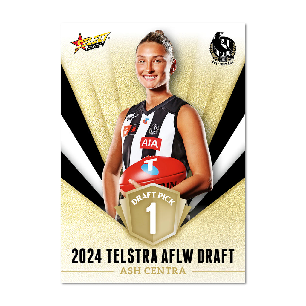 2024 Telstra AFLW Draft Pick Cards – Select Cards