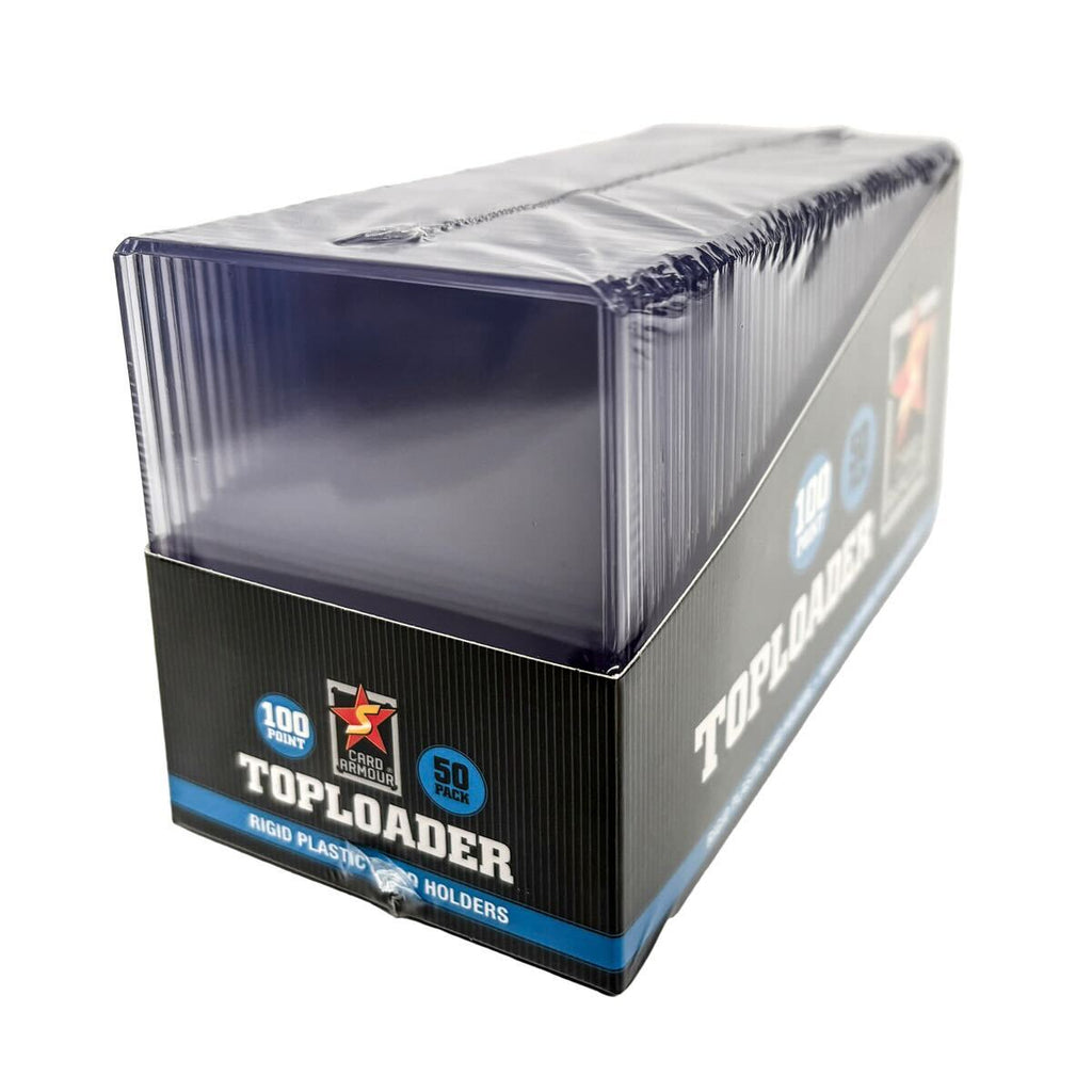 Card Armour 100pt Top Loaders - 50 Pack – Select Cards