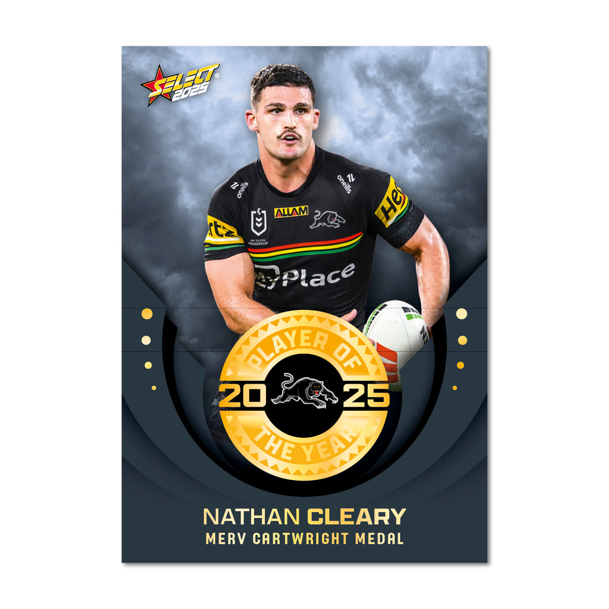 2025 NRL Club Player of the Year Limited Edition Cards – Select Cards