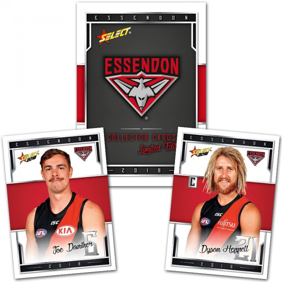 AFL Essendon Limited Edition Card Set – Select Cards
